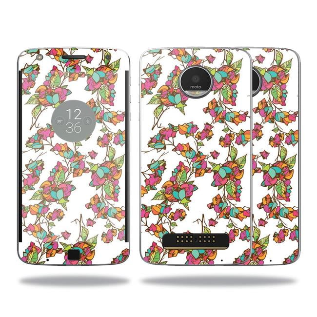 MightySkins MOMZPL-Bouganvilla Skin for Motorola Moto Z Play Sticker ...