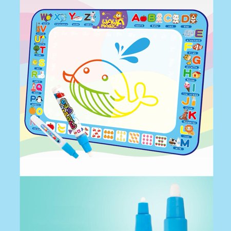 LHCER Doodle Mat,Children Kids Magic Doodle Mat Graffiti Carpet Water ...