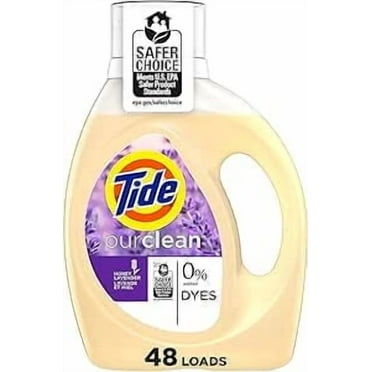 Tide Purclean Eco High Efficiency Laundry Detergent, Plant-based, Honey ...