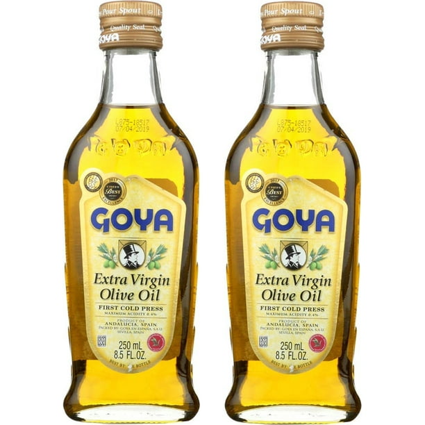 Goya Extra Virgin Olive Oil, 8.5 OZ (Pack of 2) - Walmart.com - Walmart.com