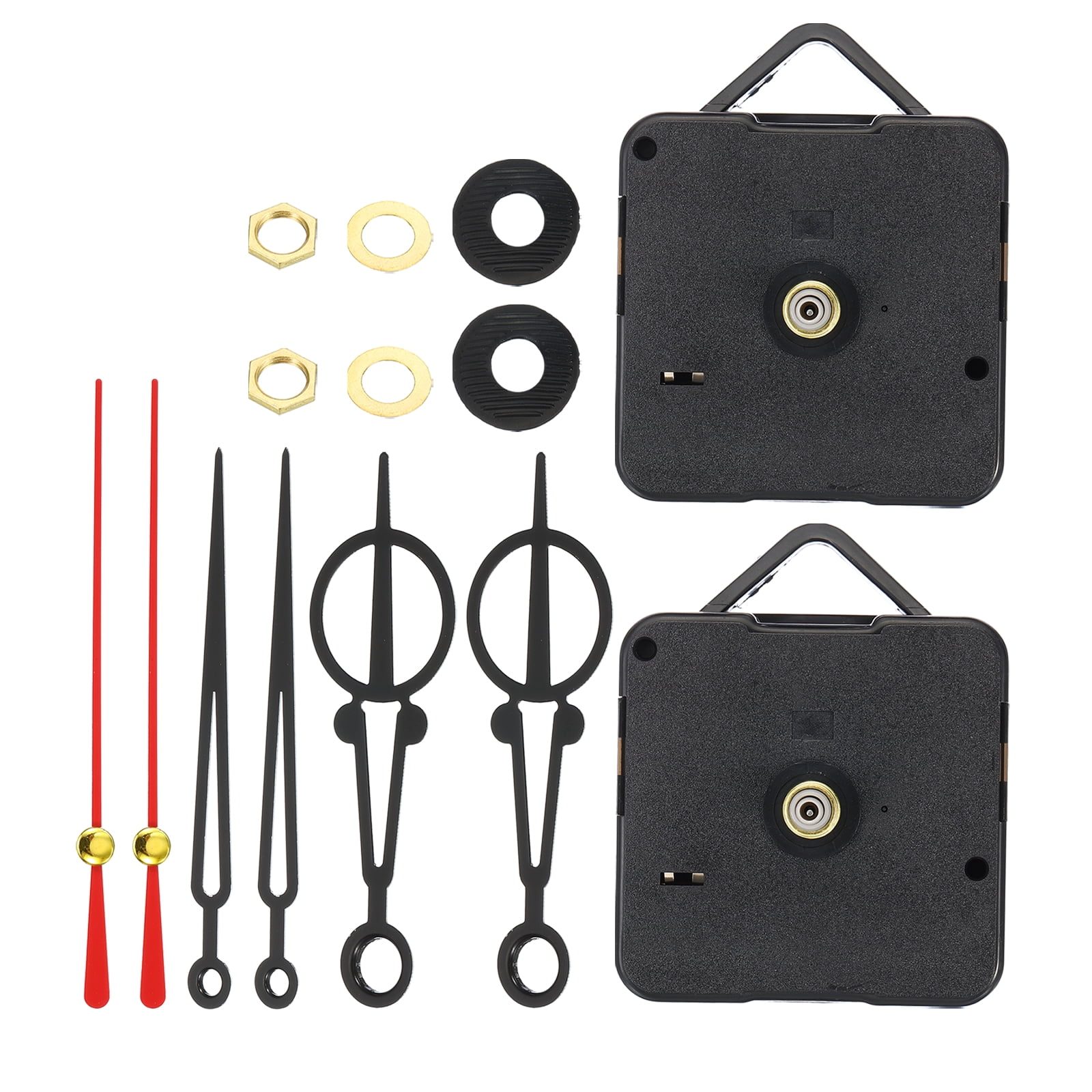 Uxcell Quartz Clock Movement Mechanism 1/2" Shaft for 2 to 3mm Clocks ...