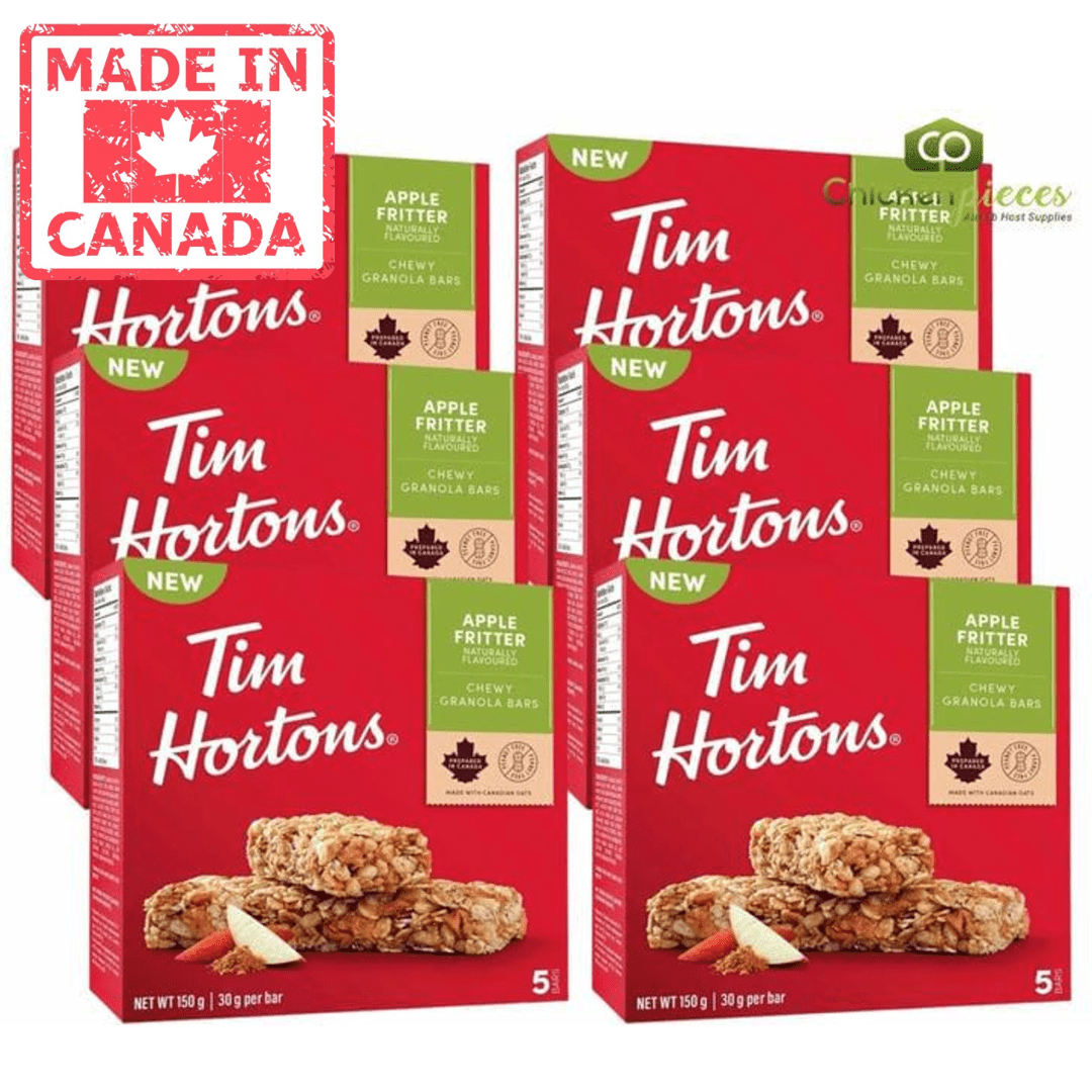Click here for Tim Hortons Granola Bar Apple Fritter  5 Bars 150g... prices