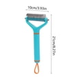 Fmbmuo Single-Sided Pet Dematting Comb for Dogs Cats, Undercoat Rake ...