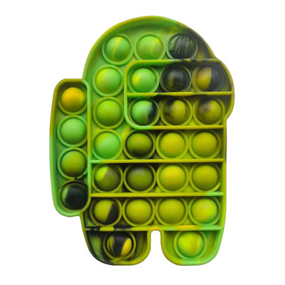 Fidget Squeeze Pad with Pop Sound, GMYLE Sensory Stress Relief Silicone ...