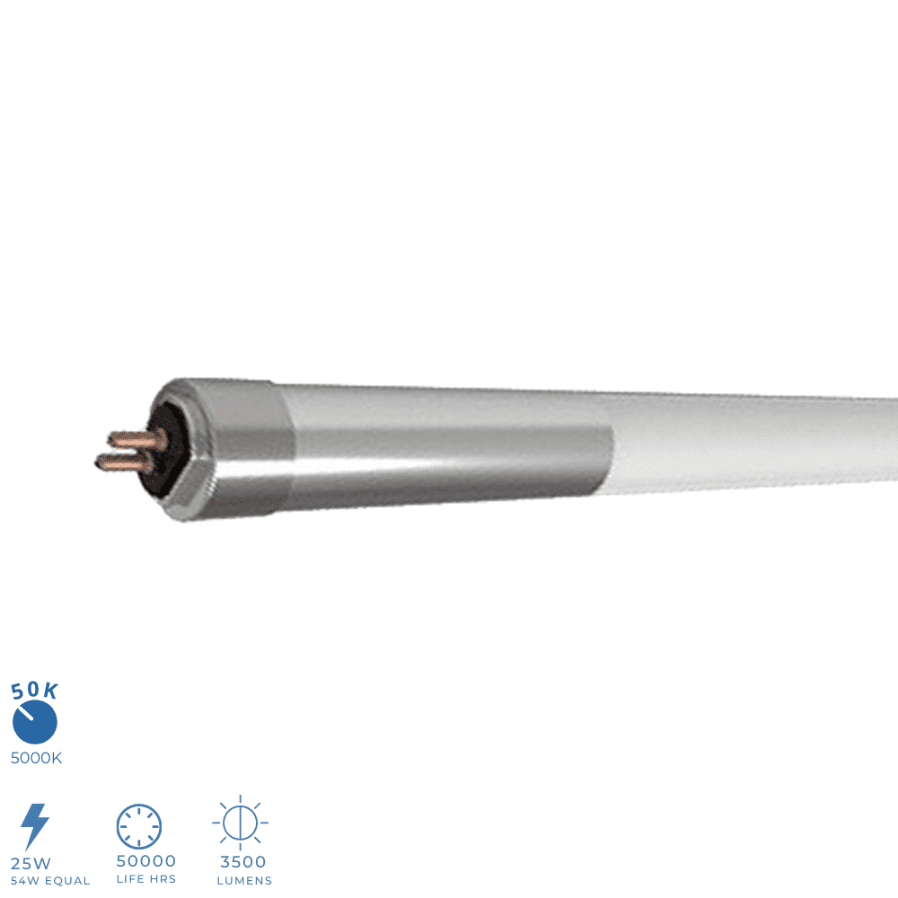 Perlglow 4FT T5 Bypass Ballast LED Tube Light Bulbs, High-Output ...