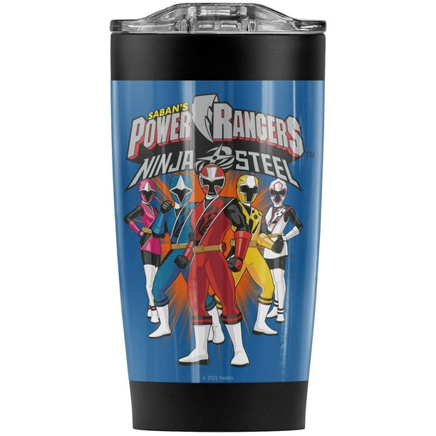 Power Rangers Ninja Steel/Team Lineup Stainless Steel Tumbler 20 oz ...