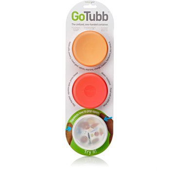 Humangear GoTubb, 3-Pack, Small (0.4oz), Clear/Orange/Red - Walmart.com