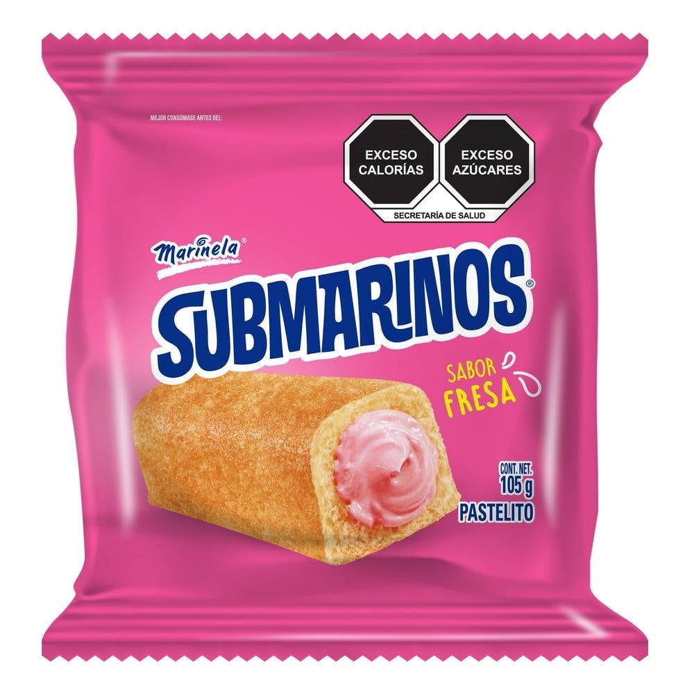 Submarinos Marinela sabor fresa 105 g | Walmart en línea