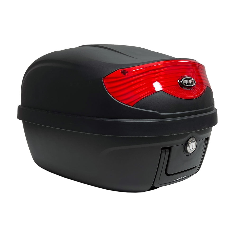MMG Motorcycle Scooter Top Box Tail Trunk Luggage Box (29 Lt) Mod.808 ...