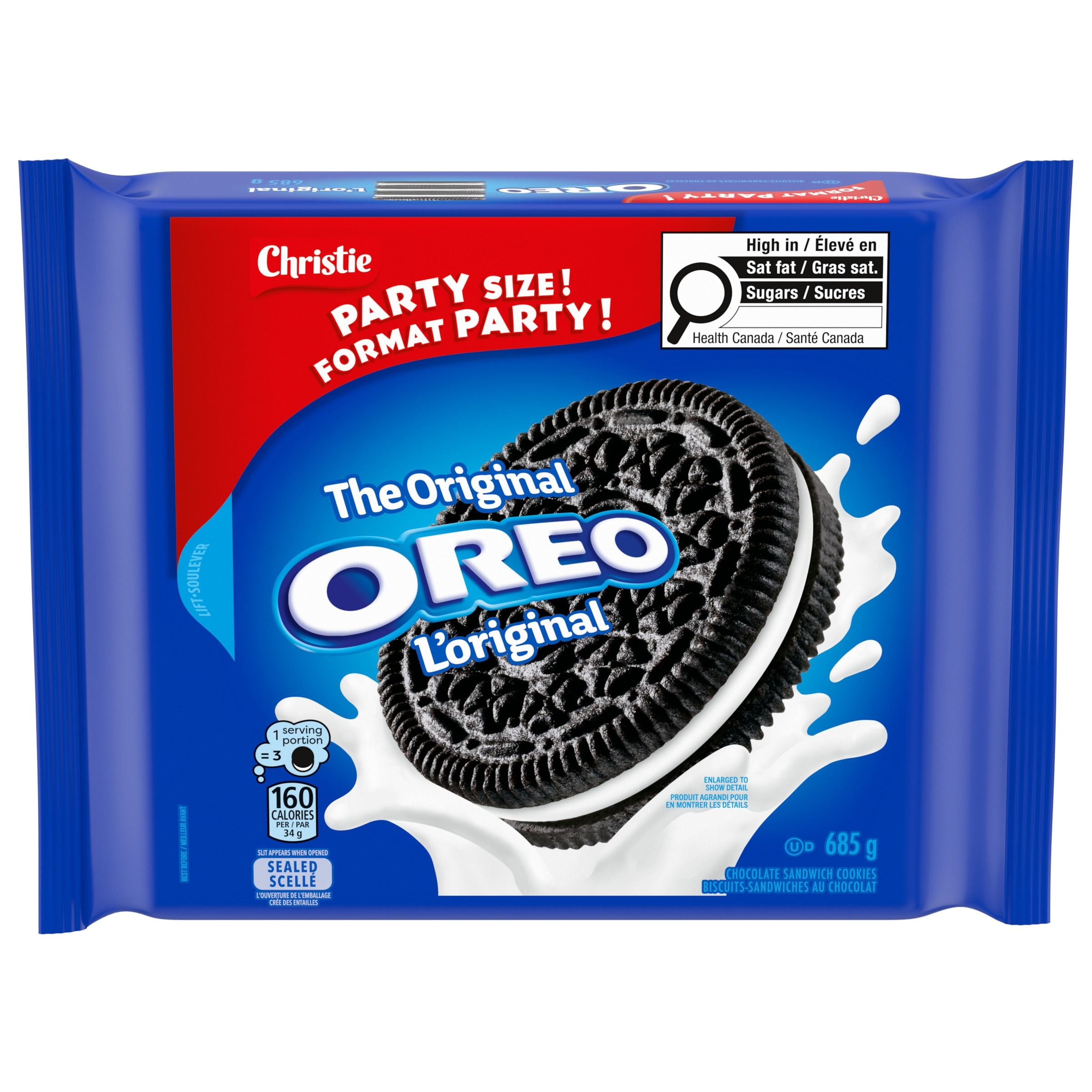 OREO, Original Chocolate Sandwich Cookies, PARTY SIZE - Walmart.ca