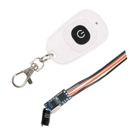 1 piece 12-18V Micro Mini Remote Control Switch Small led ligth power ...