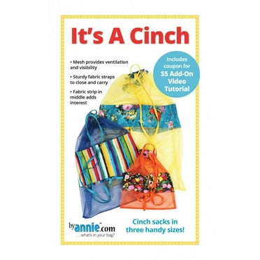 By Annie Sewing Pattern Hold Everything Organiser Bags - Walmart.com