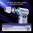 Compressed Air Duster Cordless, 4 Gear Adjustable Brushless Motor ...