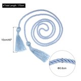 Uxcell 67" Graduation Honor Cord with Tassel Braided Graduation Ropes ...