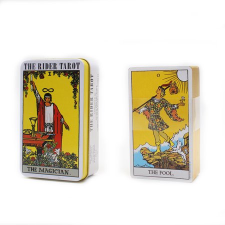 Light Seers Tarot Deck in a Tin Box Gilded Edge For Beginners Fortune ...
