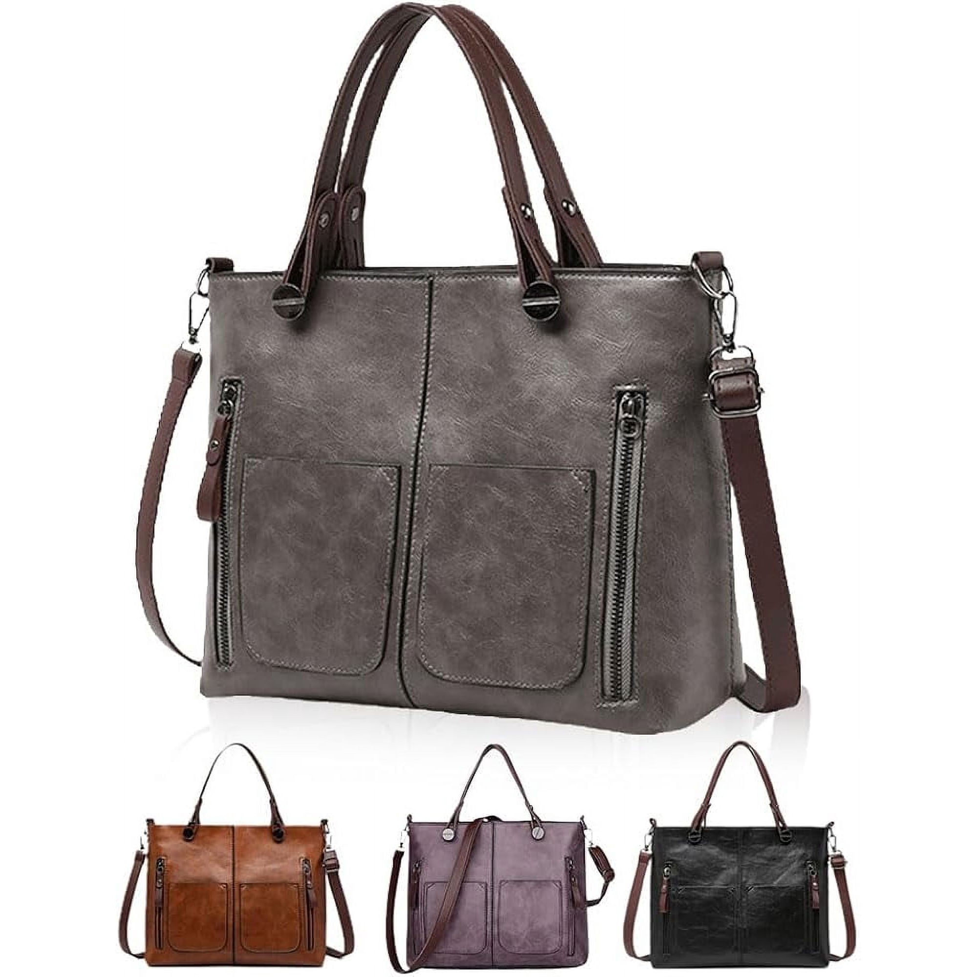 Click here for Laibmfc Ladies Vintage Leather Shoulder Bag  Large... prices