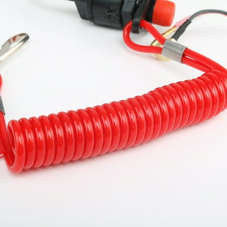 General Boat Outboard Engine Motor Kill Safety tether Stop Switch with ...