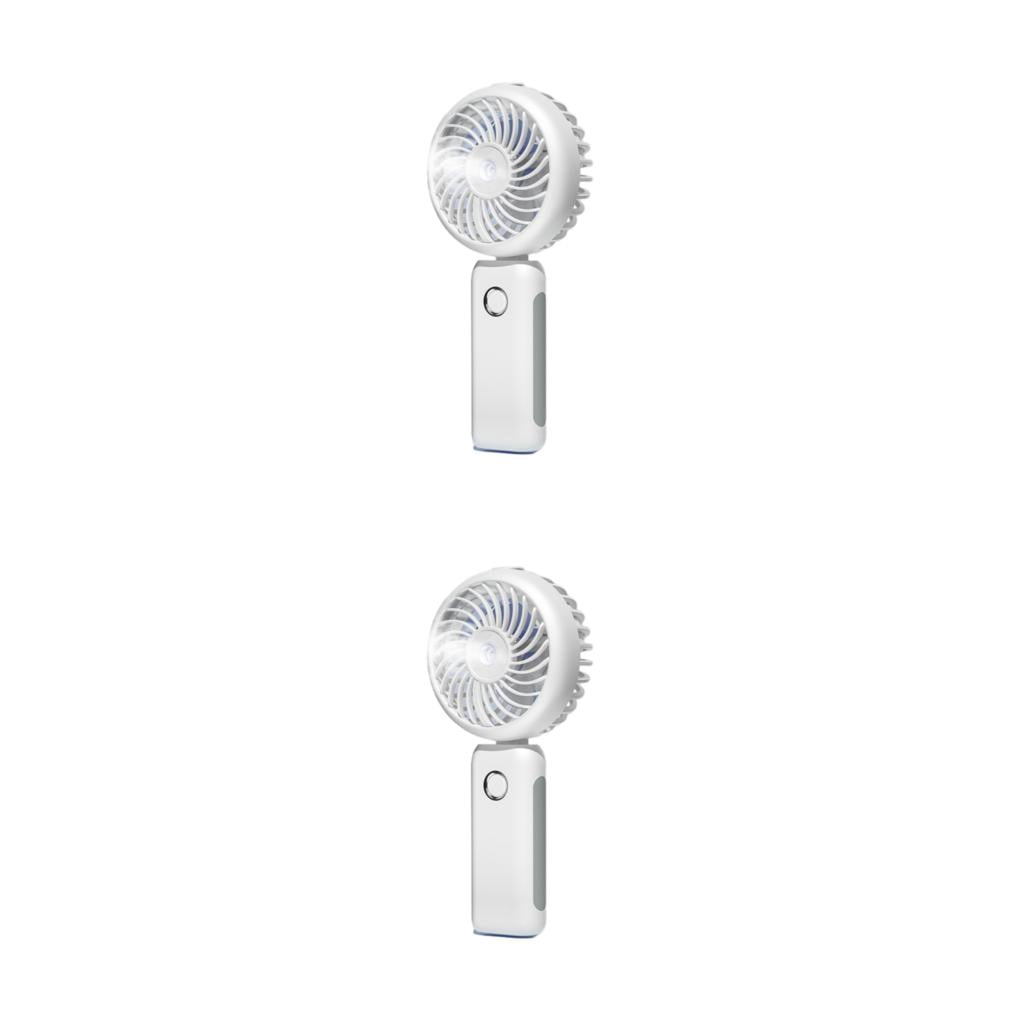 Mini ventilador Bewildely USB eléctricos de mano Blanco/Nebulización ...