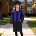 Unisex Graduation Stole for Kids Ceremonial Sash Pure Color Satin ...