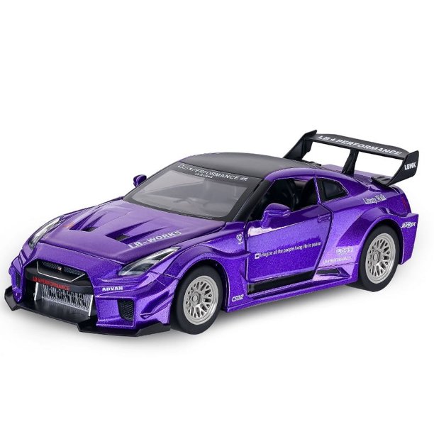 1:32 GTR-CSR2 Supercar Racing Car Toy Boy Speed Diecast Metal Vehicle ...
