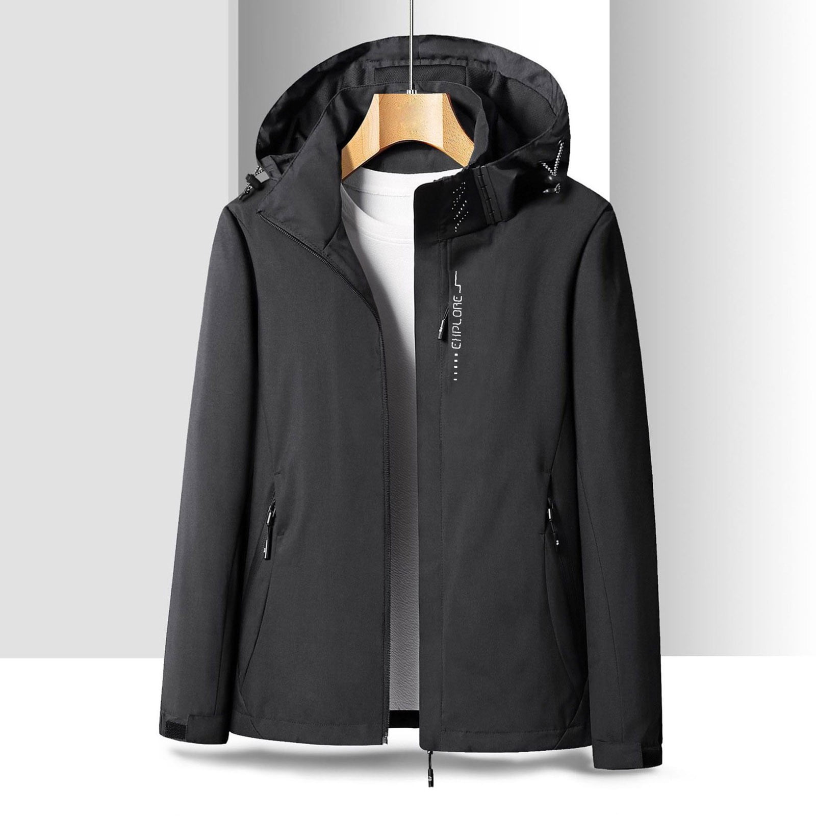 Click here for Qetyuw Womens Lightweight Waterproof Hooded Jacket... prices