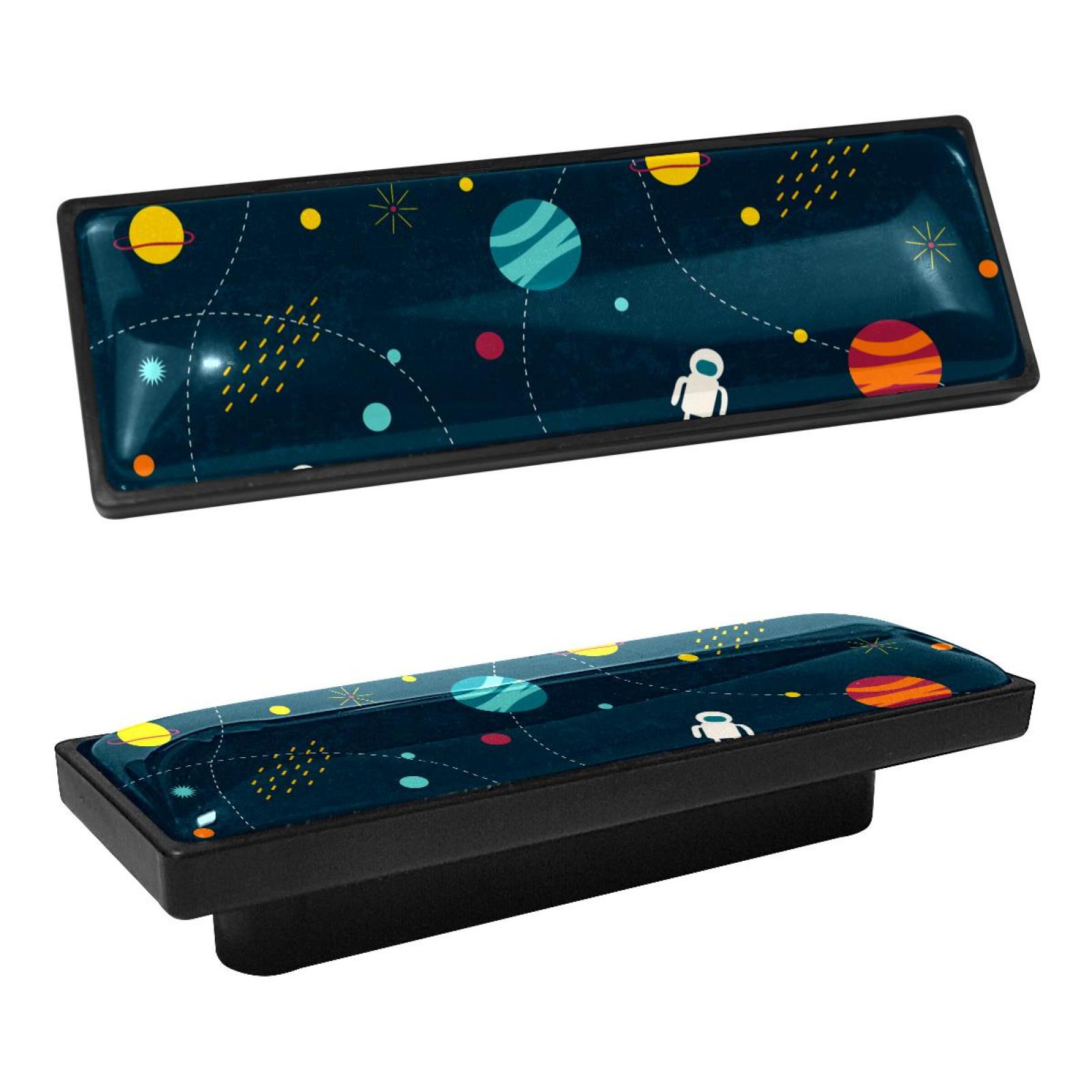 4 Pcs Rectangle Cabinet Handle Cupboard Knob Drawer Pulls Handle ...