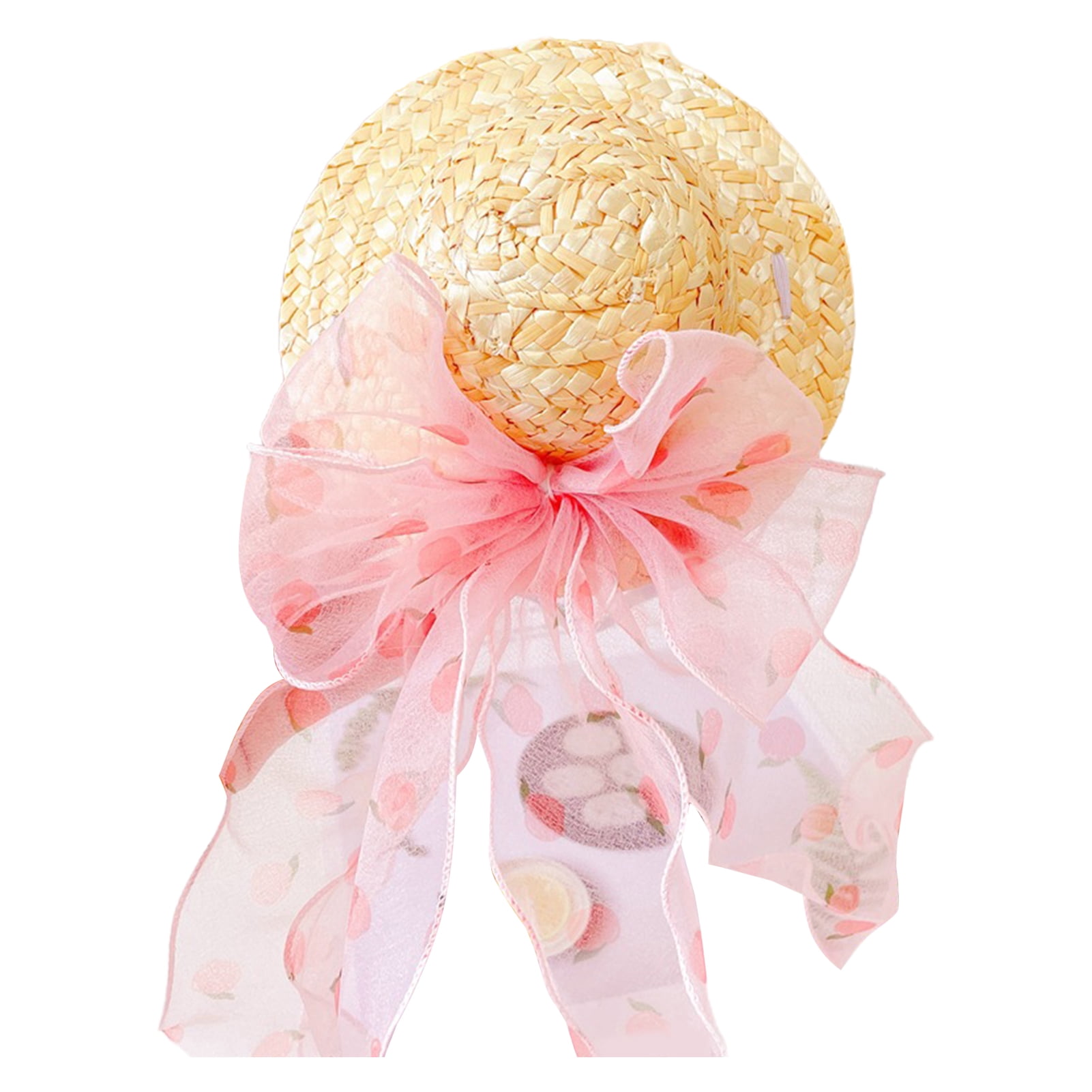 Cat Hat - Faux Pearl Design - Colorful Ribbon - Allergy-Free - Easy ...