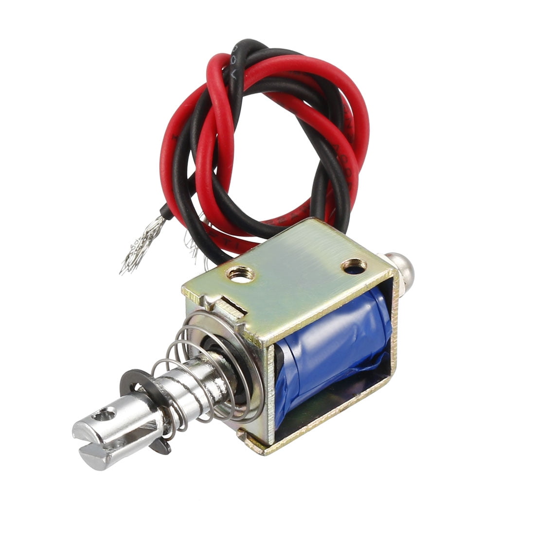 DC 6V 300mA 4.8W 4N 7mm Pull Push Type Linear Motion Solenoid ...