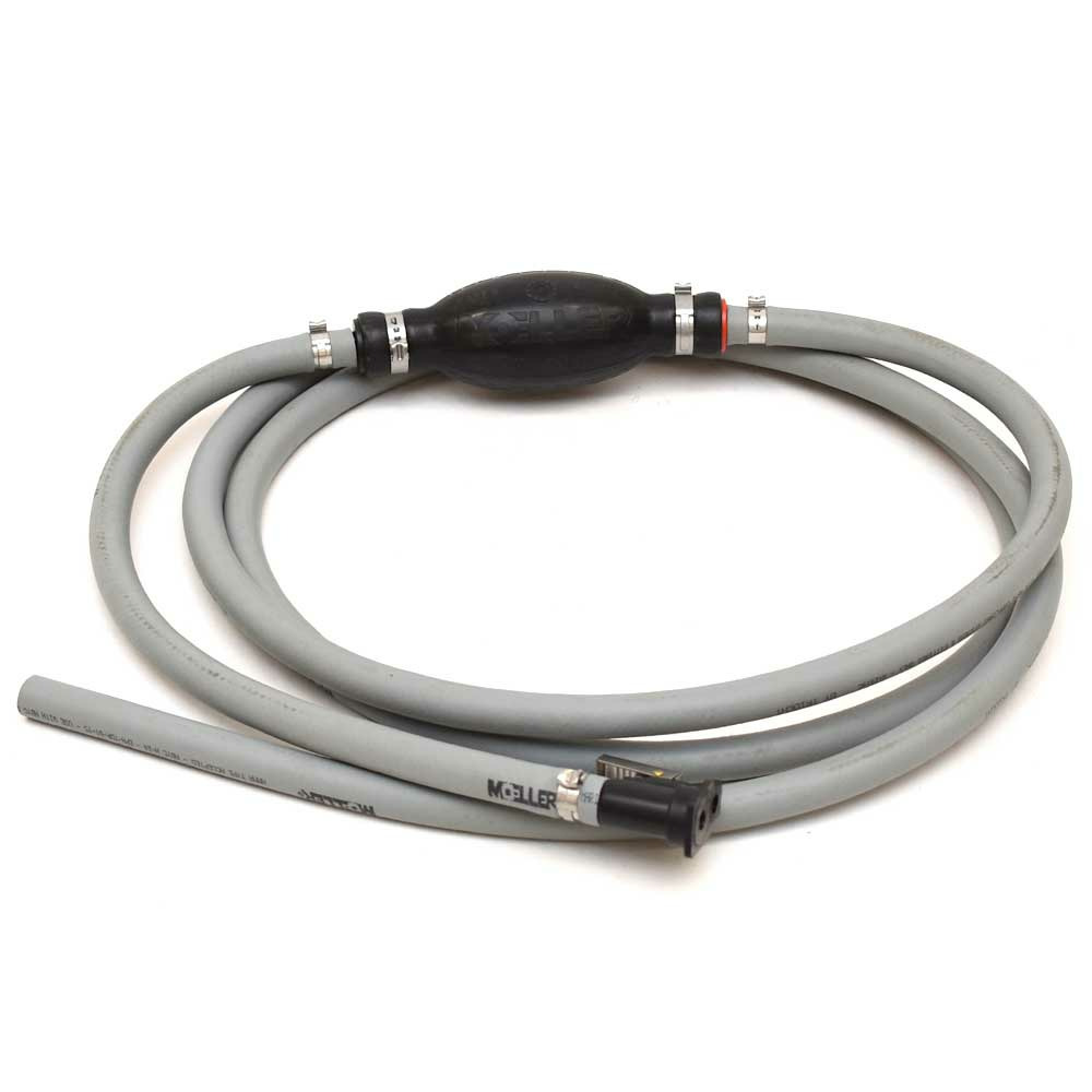 Moeller Boat Fuel Line 034803 | w/ Primer Bulb 118 Inch - Walmart.com