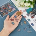 1Box 72Pcs 12 Colors Alloy Enamel Connector Charms Turtle Links ...
