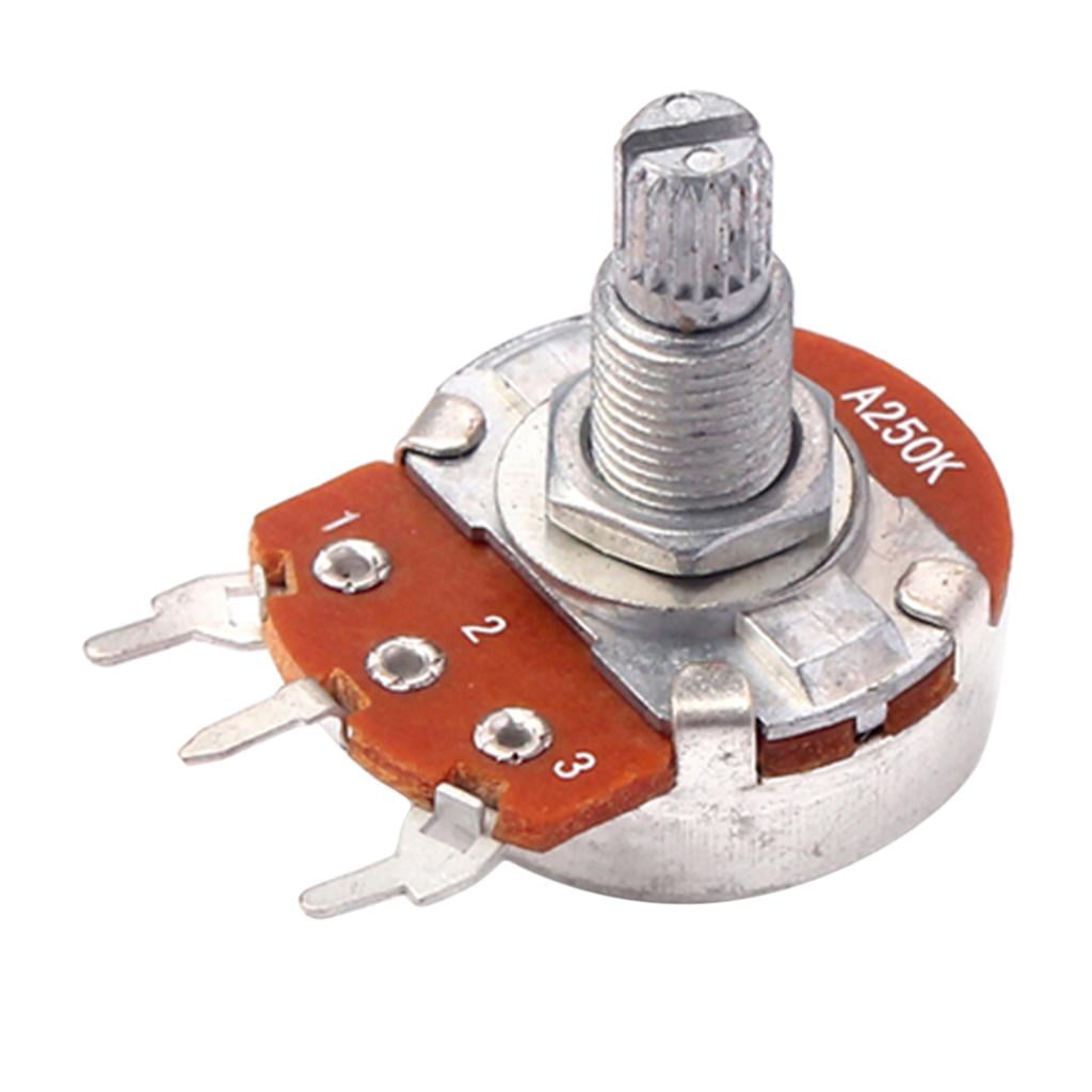 s A250K Push Pull Control Pot Pulling Potentiometer 18mm Split Shaft ...