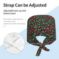 Cauagu Strawberry Pattern 1 Pcs Working Caps,Adjustable Working Hats ...