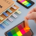 100/120 Counts Colored PET Label Repositionable Page Marker Adhesive ...