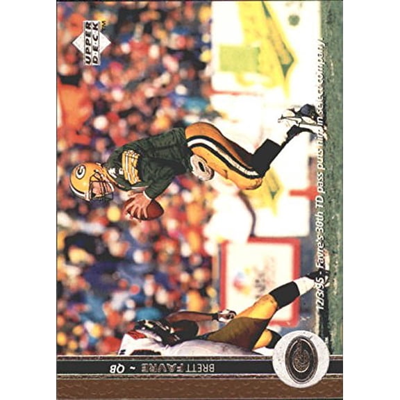 1996 Upper Deck #131 Brett Favre NFL Football Trading Card - Walmart.com