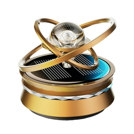 Solar Power Car Diffuser Decoration Air Freshener Home Accessories C ...