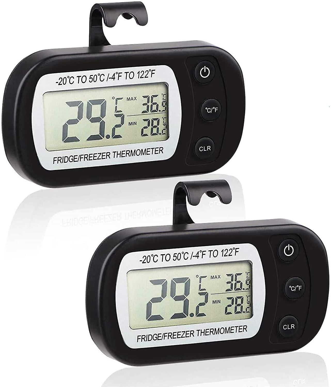 Termómetro digital para frigorífico, termómetro impermeable para ...
