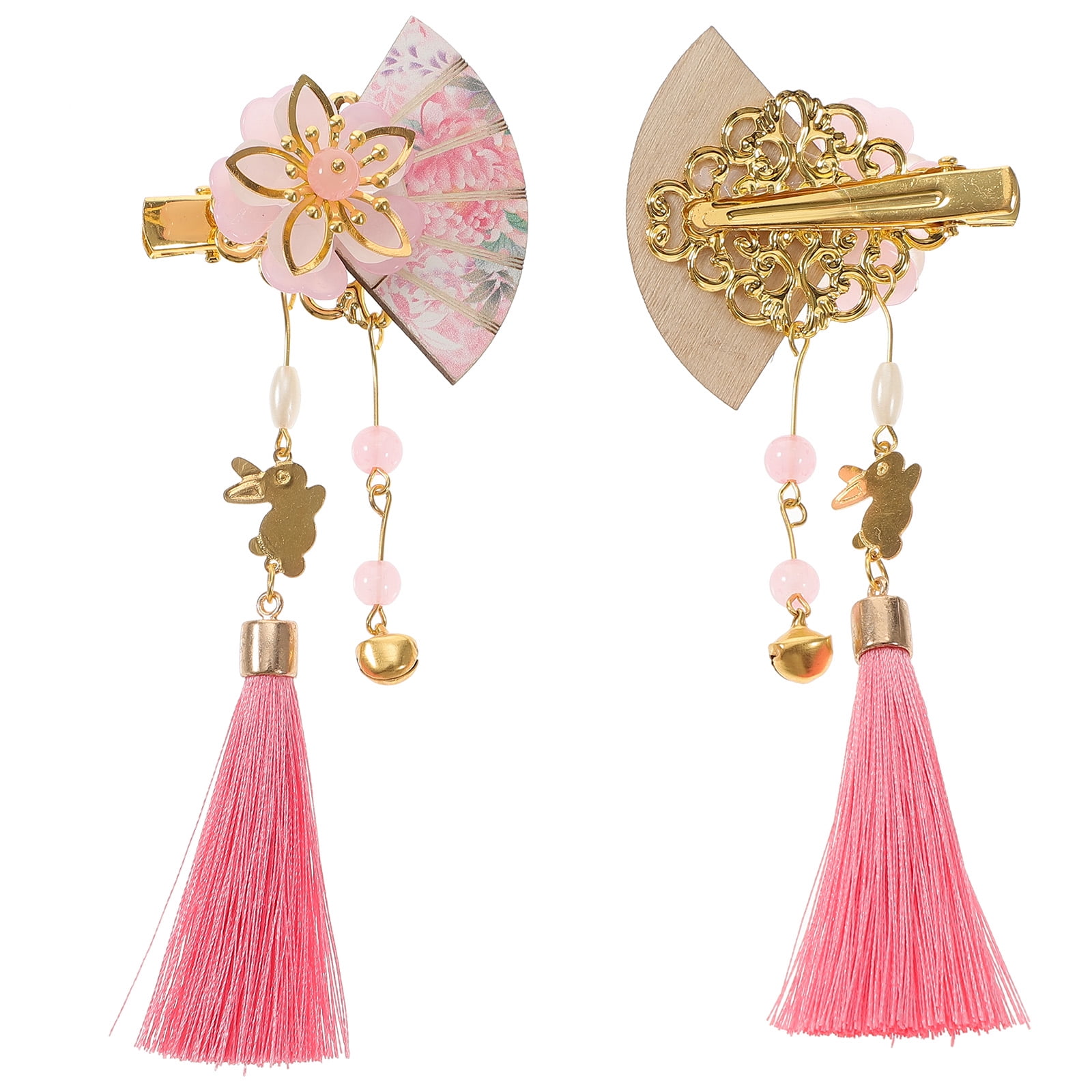 Click here for Har Adhesive 2pcs Japanese Fan Hairpins Hair Ornam... prices