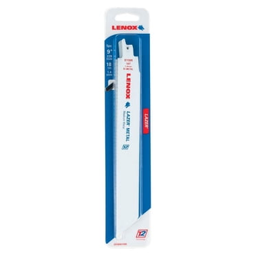 Lenox Assorted in. Bi-Metal Reciprocating Saw Blade Set Multi TPI 12 pk ...