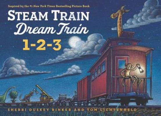 Pre-Owned Steam Train, Dream Train 1-2-3 (Board book) 1452149143 ...