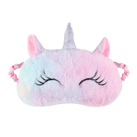 Fenical Plush Patch Shading Eye Patch Cartoon Animal Eye Patch Soft ...