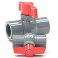 High-Pressure Rated PVC Ball Valve, Leak-Free Seal for Irrigation ...