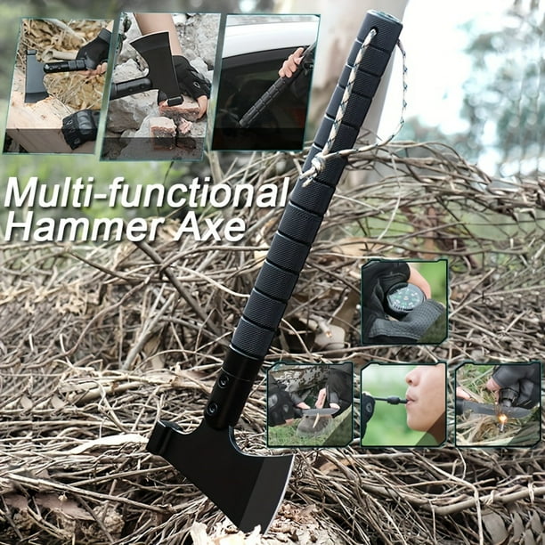 Outdoor Tactical Survival Axe, Portable Multi-functional Self-Defense ...