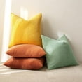 Decorative Throw Pillow Covers 20x20 Inch Set of 4, Vibrant Cushion ...