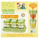 Magic Bullet Baby Bullet 8-Piece Baby Food Storage System Kit - Walmart.com