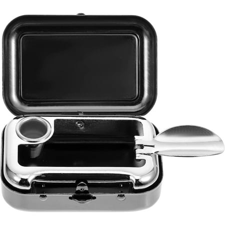 Mini Ashtray Container Pocket Ashtray Stainless Ashtray Mini Windproof ...