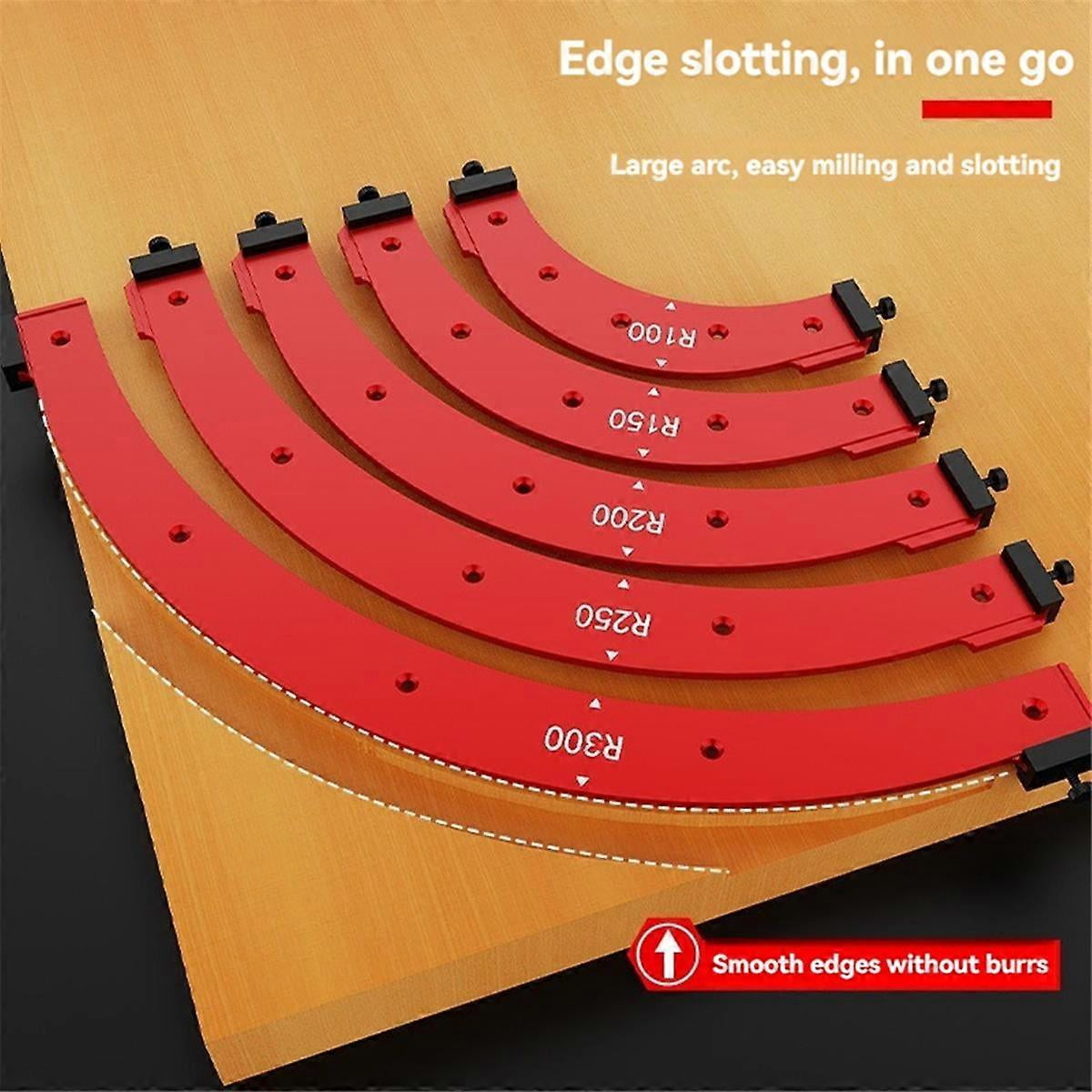 Inner/Outer Corner Large Arc Mold Electric Router Slotting Template ...