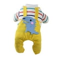Cheers.US Dog Denim Jumpsuit Puppy Jeans Overalls Clothes Costumes,4 ...