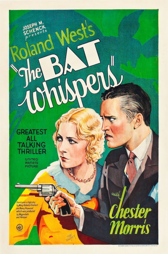 Bat Whispers Poster 16"x24" Poster Medium Art Poster 16x24 Multi-Color ...