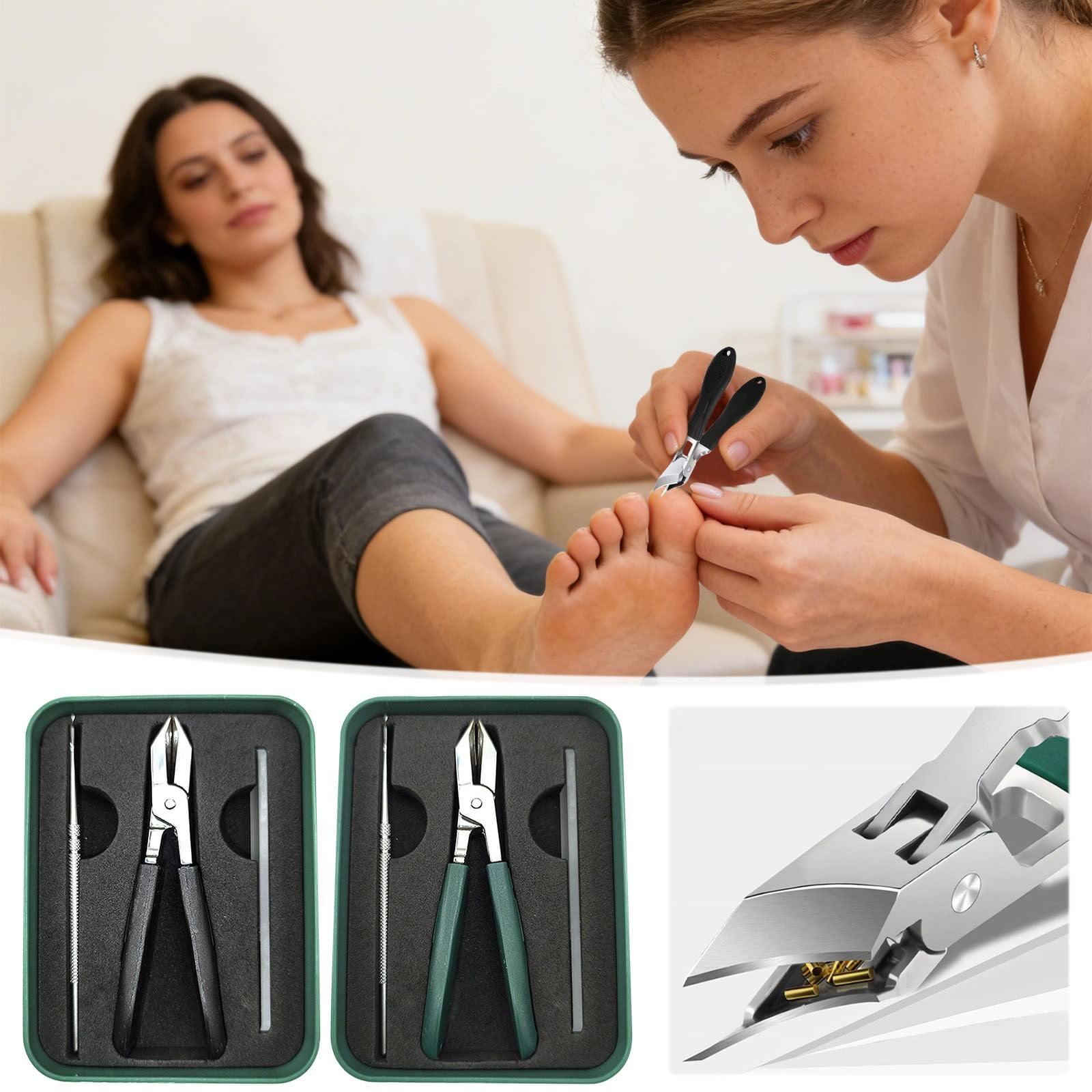 Click here for Sentmoon Electric Toenail Clippers For Seniors Wid... prices