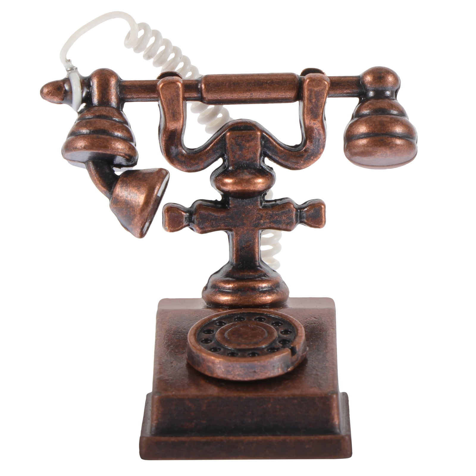 Mini Telephone Miniature Furniture Phone Retro Model Models Simulation ...